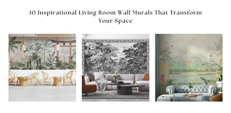 10 Inspirational Living Room Wall Murals That Transform Your Space