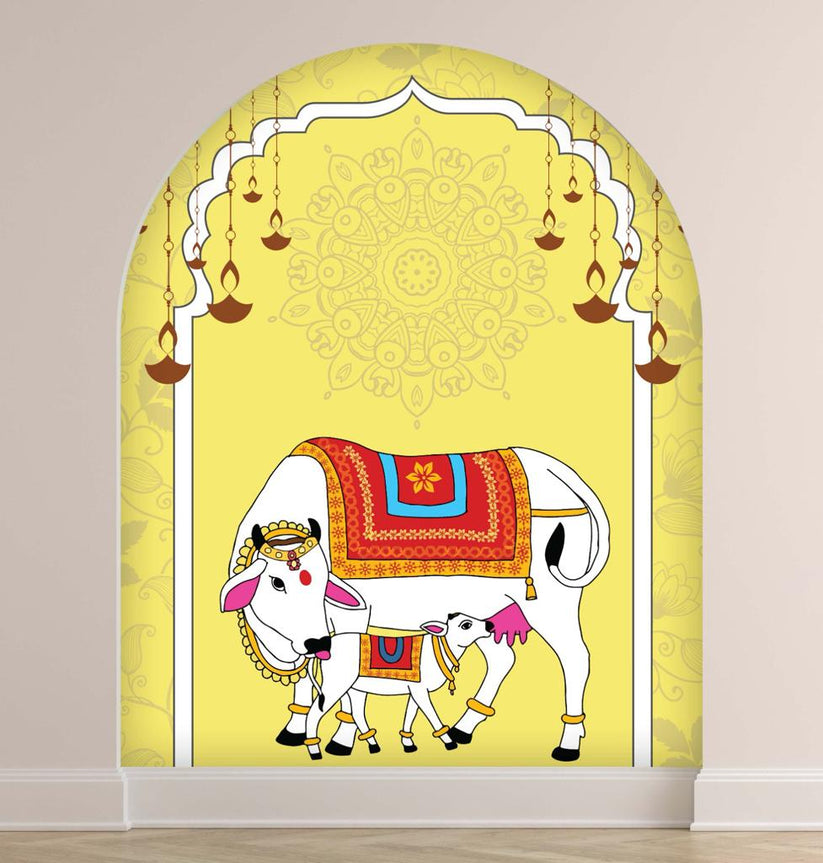 Pichwai | Indian Temples | Wallpaper Mural | Digital Walls