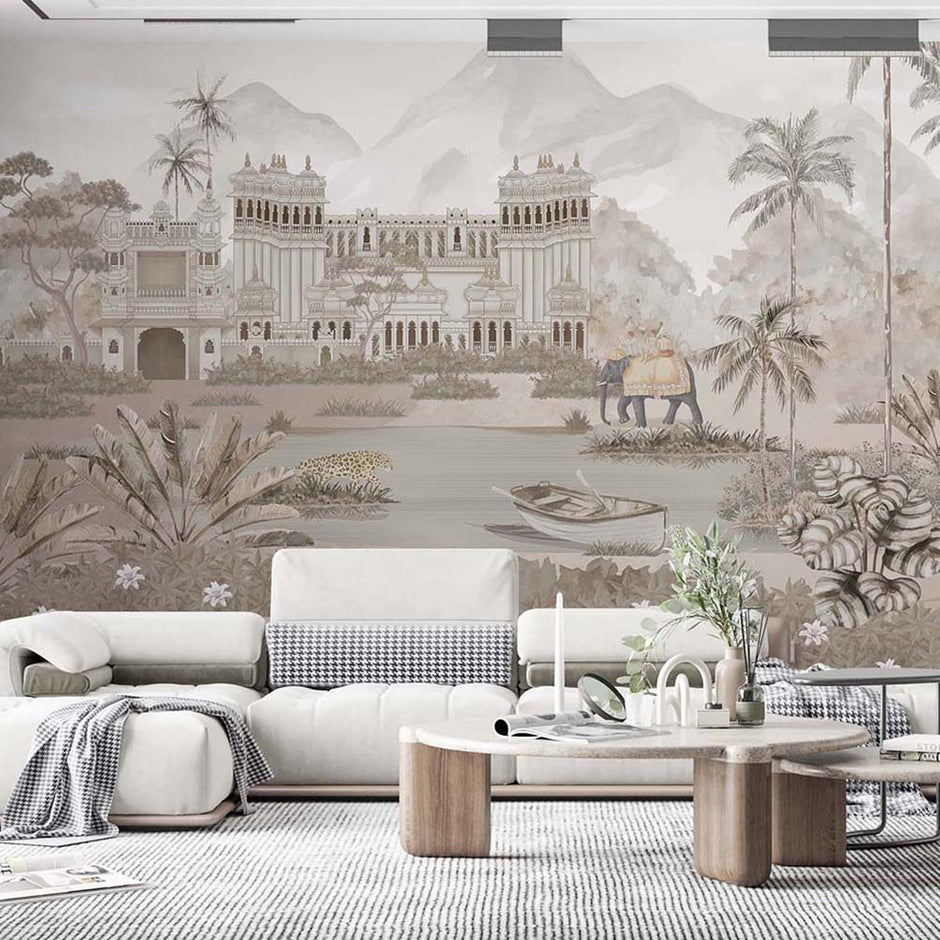 Heritage Wallpaper & traditional Wall Murals for Living Room
