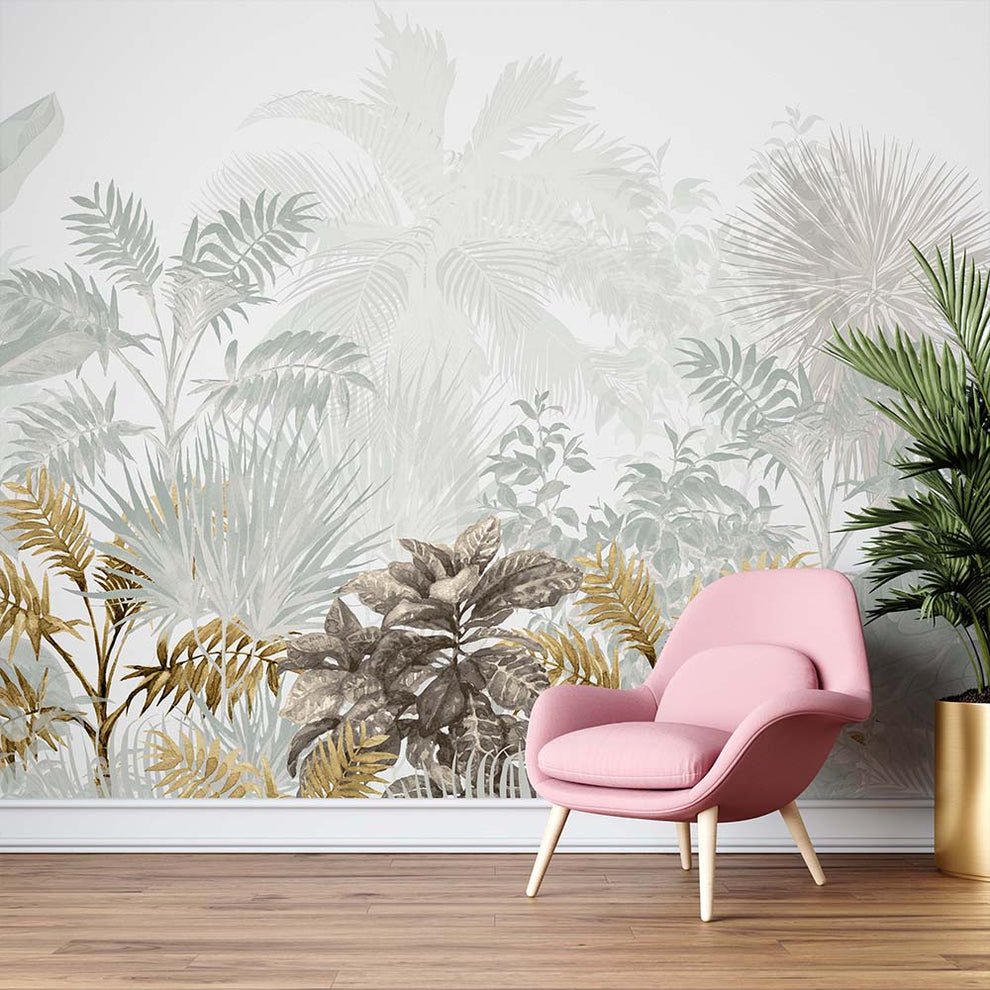 Mist Wall Mural | Tropical | Wallpaper Mural | Digital Walls