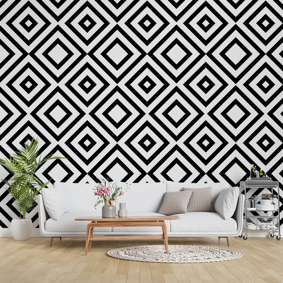Rocks And Dusky | Geometric | Wallpaper Mural | Digital Walls