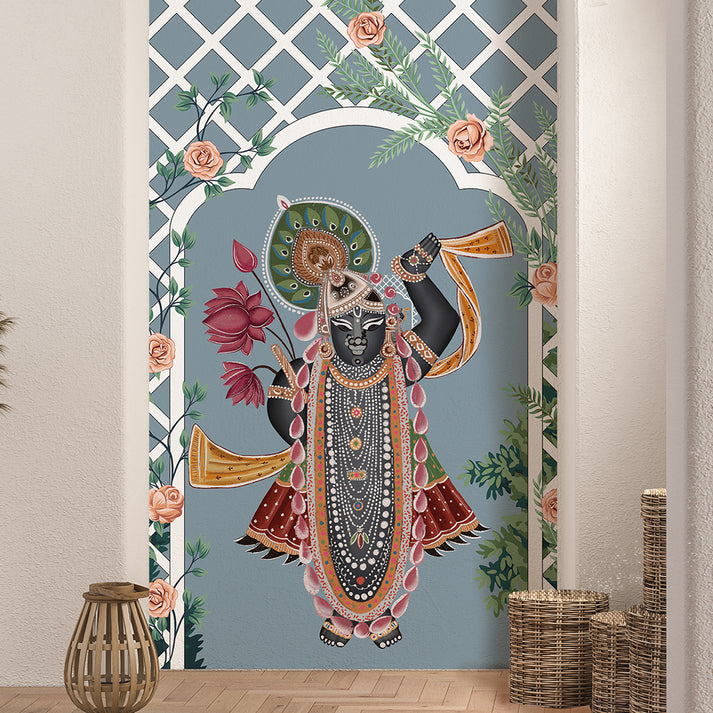 Krishnas Vrindavan | Indian Temples | Wallpaper Mural | Digital Walls